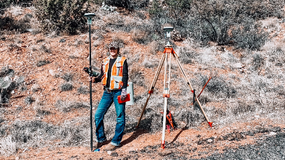 Drone Used in Topographic Survey Project Allowed Mapping on Hard to ...
