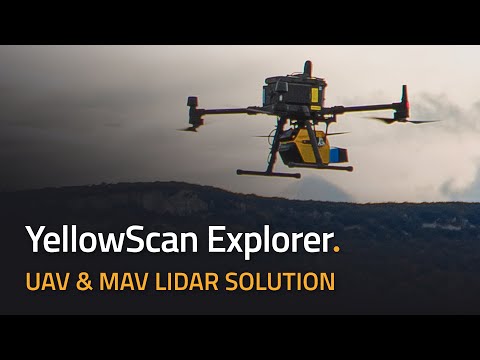 YellowScan Explorer: Our long-range & multi-platform LiDAR solution - Geo-matching