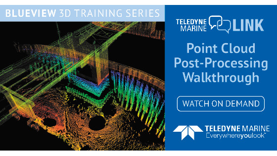 BlueView 3D Training Series: Point Cloud Post-Processing Walkthrough ...