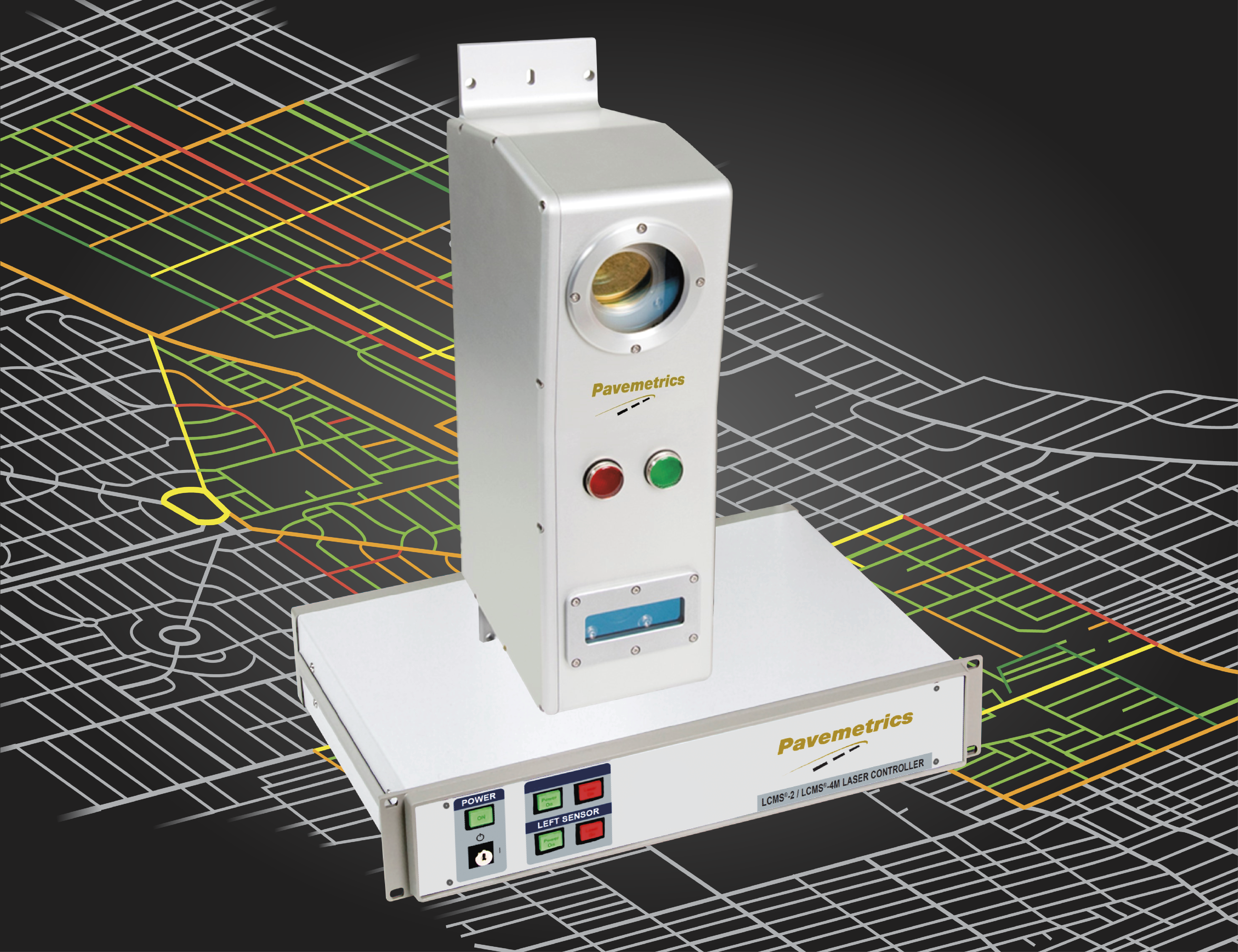 Laser Crack Measurement System (LCMS®-4M) - Geo-matching