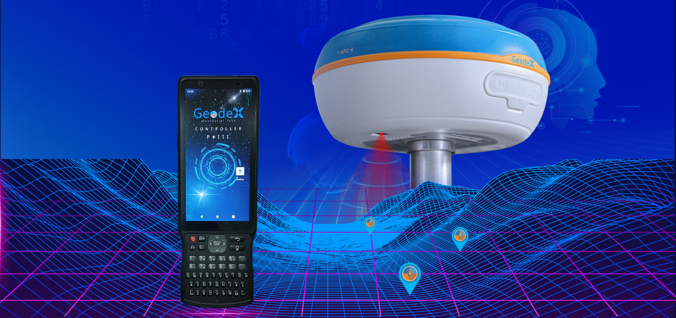 Geodex G60Plus Visual Survey IMU RTK GNSS Receiver with integrated AR ...