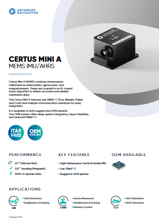 Certus Mini A - Geo-matching