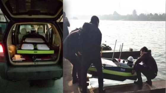 Unmanned Surface Vehicle (USV) for Hydrographic Surveying - Geo-matching