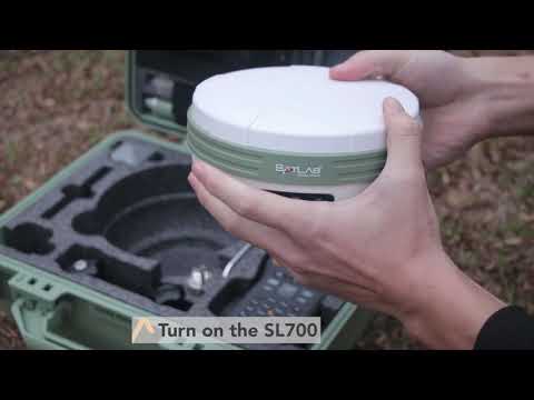 SatLab SL700 Gnss Receiver Surveying Tutorial - Geo-matching