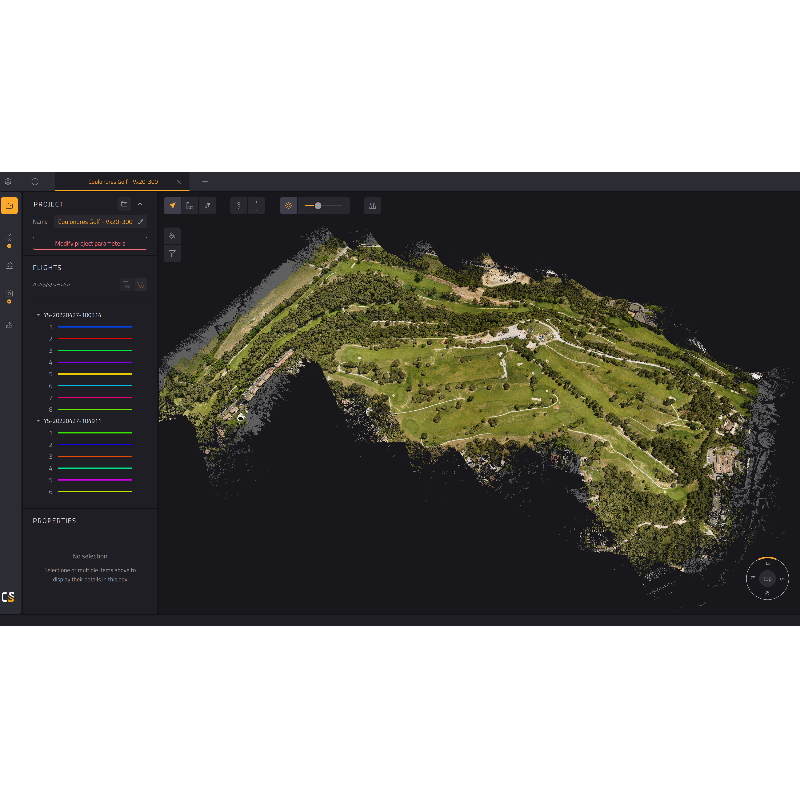 YellowScan CloudStation - Visualization and LiDAR processing software - Geo-matching