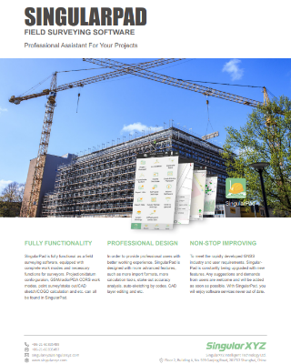 SingularPad Field Surveying Software - Geo-matching
