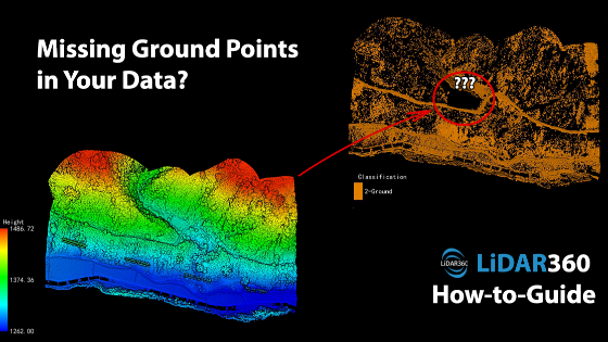 How to Process Missing Lidar Point Cloud Data Under the Forest Canopy ...