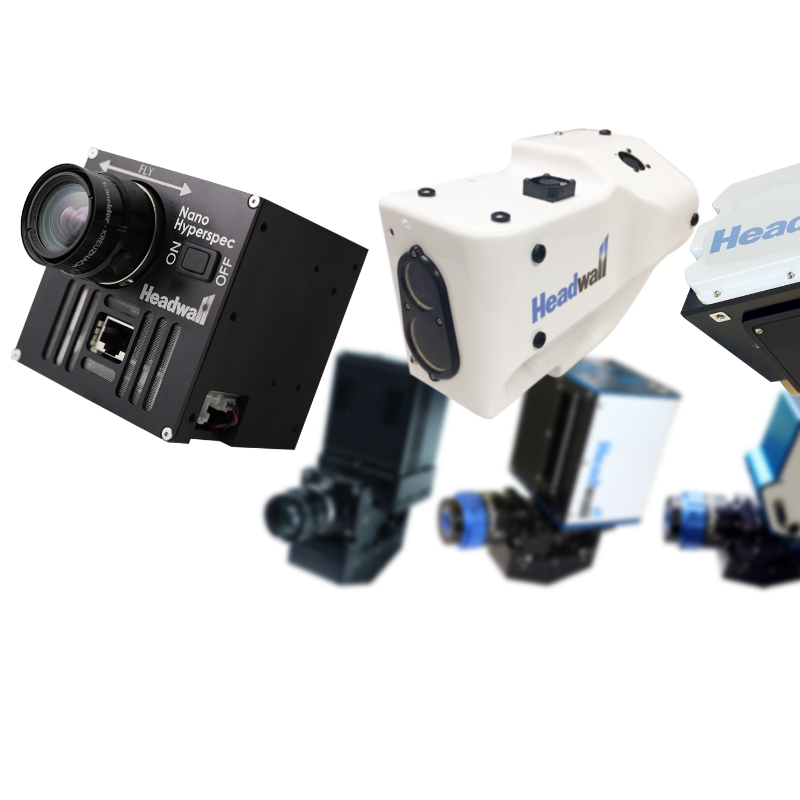 Hyperspec cameras for remote sensing - Geo-matching