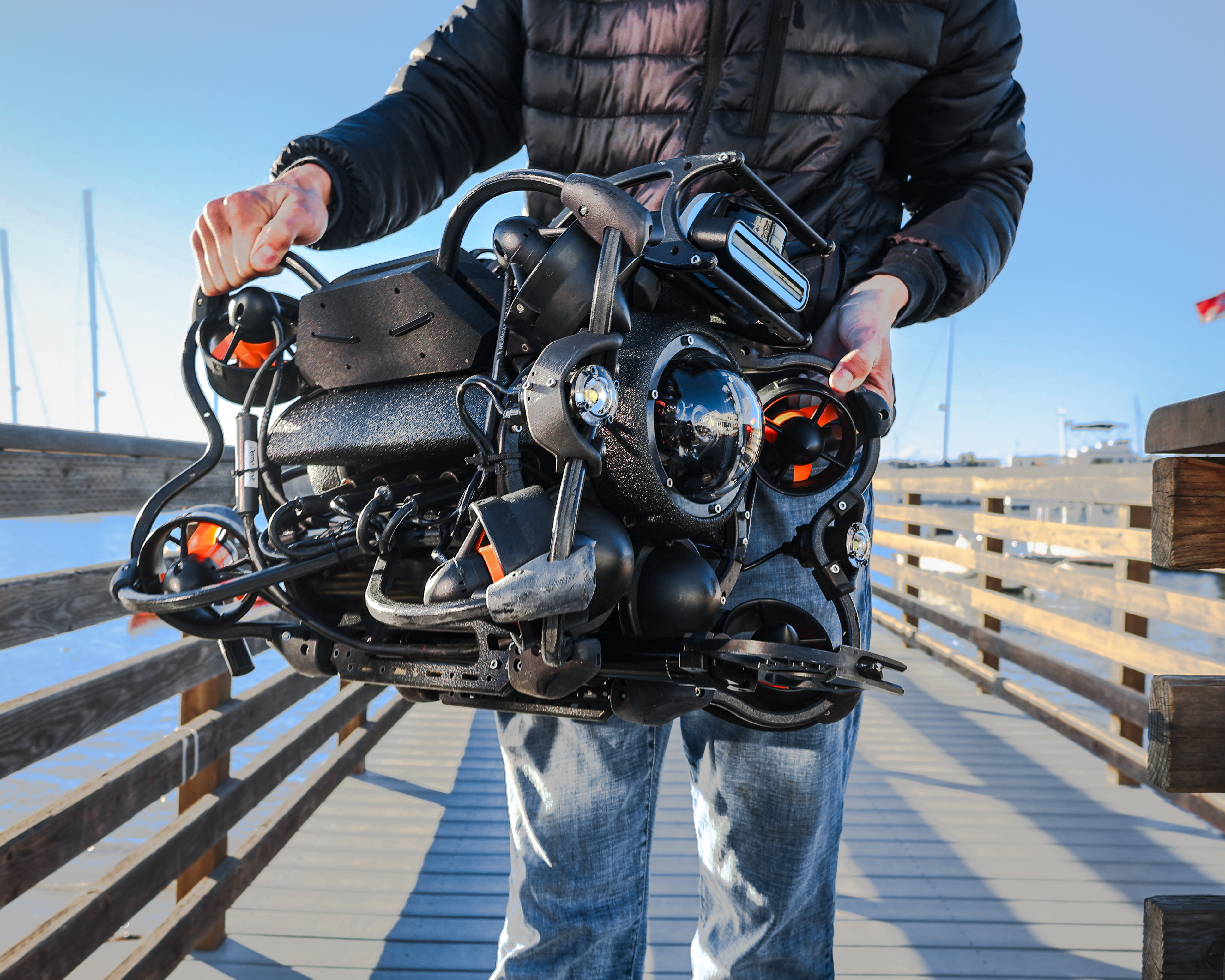 SRV-8X Optimus ROV - Geo-matching