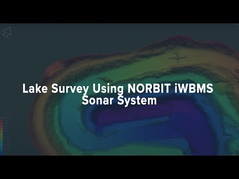 Lake Survey Using NORBIT iWBMS Sonar System - Geo-matching