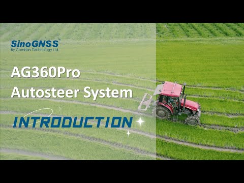 AG360Pro GNSS Automated Steering System - Geo-matching