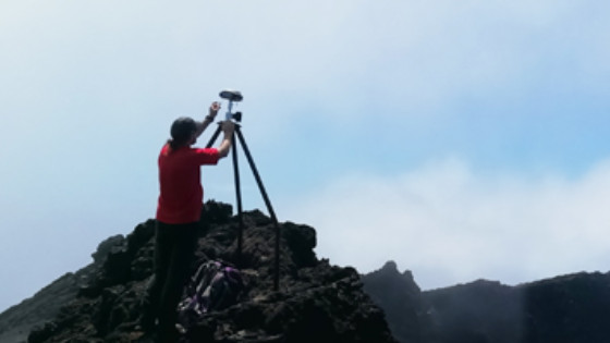 Active Volcano Monitored with Spectra Geospatial SP85 GNSS Receivers ...