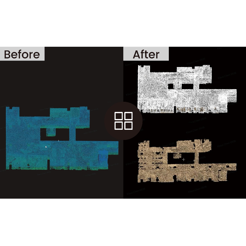 Trion Model Point Cloud Processing Software - Geo-matching