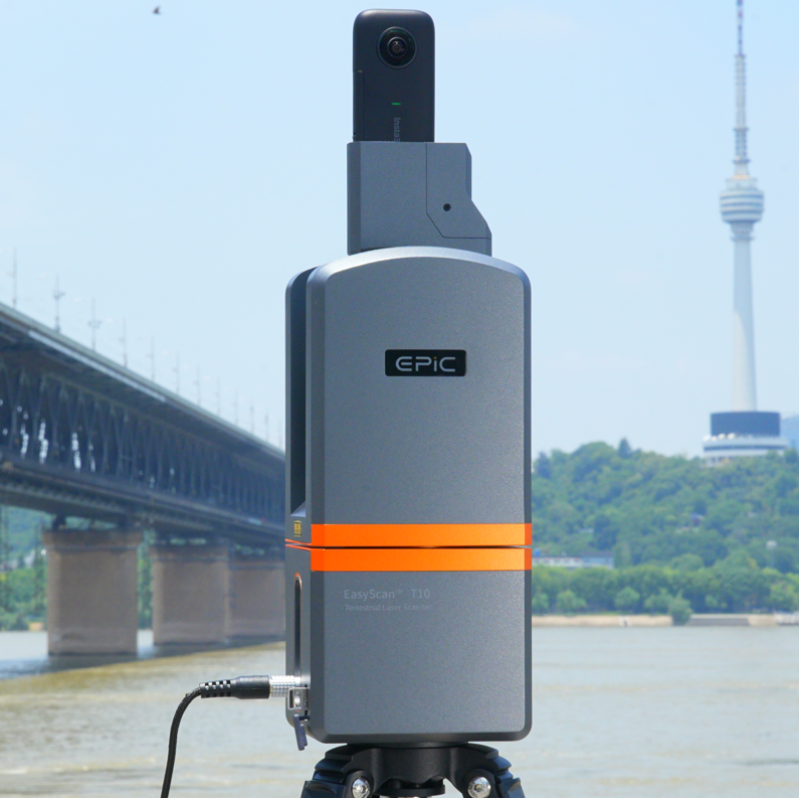 Next Generation of Terrestrial Laser Scanner T10 - Geo-matching