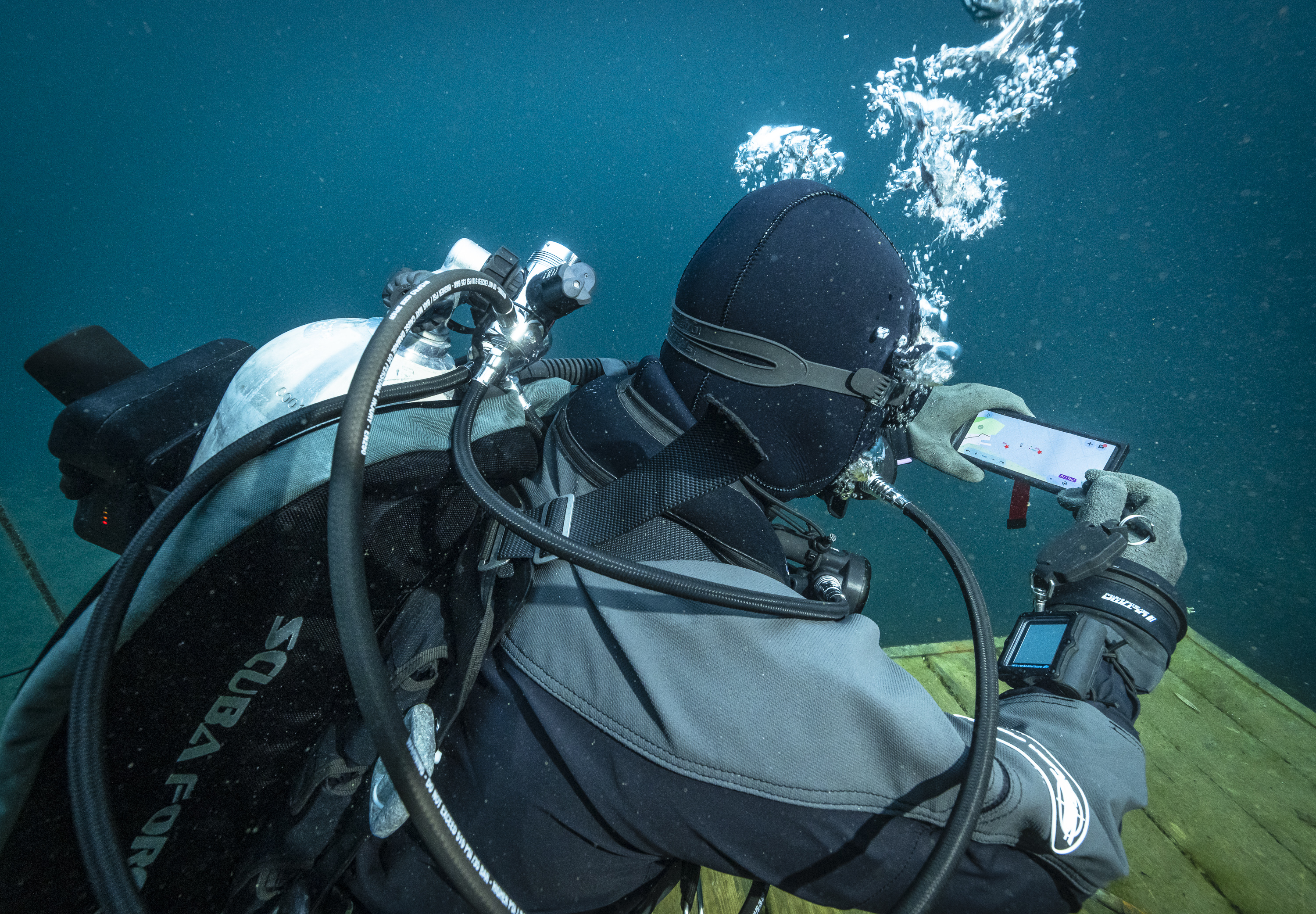 EvoLogics debuts the new Diver Navigation System - Geo-matching