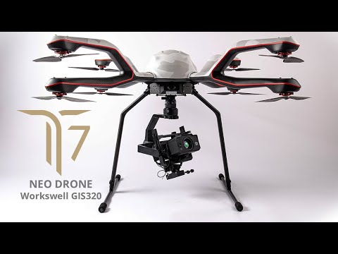 Gremsy T7 - Neo Drone - Workswell GIS320 on set. - Geo-matching