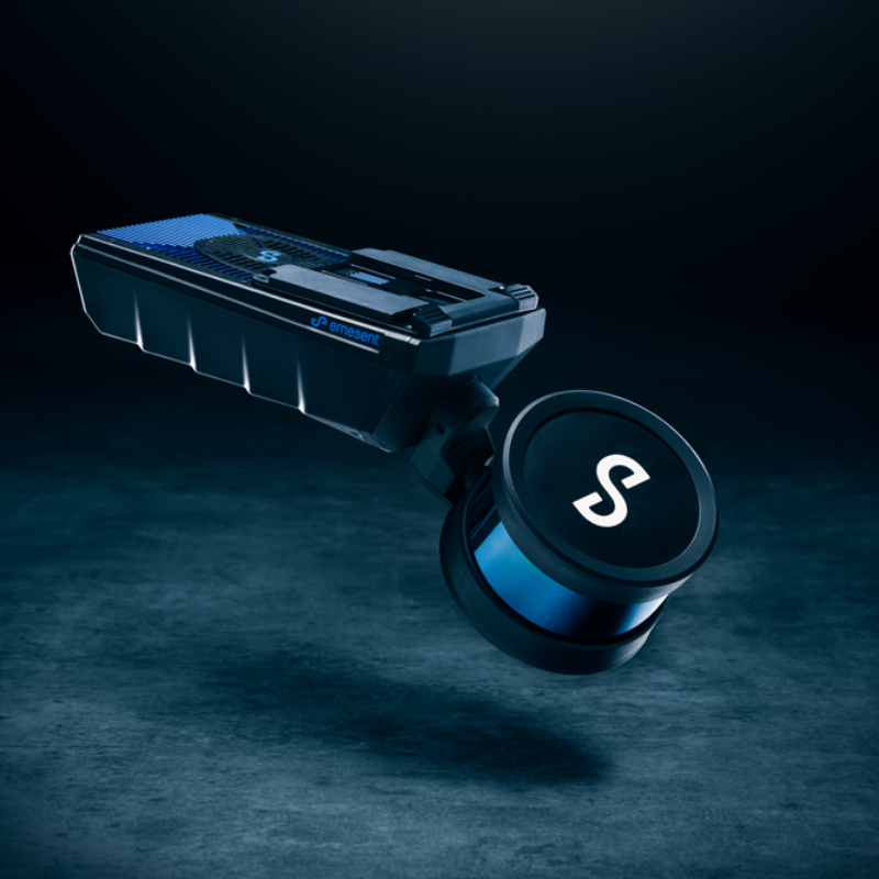 Emesent Hovermap STportable and indoor mobile mappers - Geo-matching