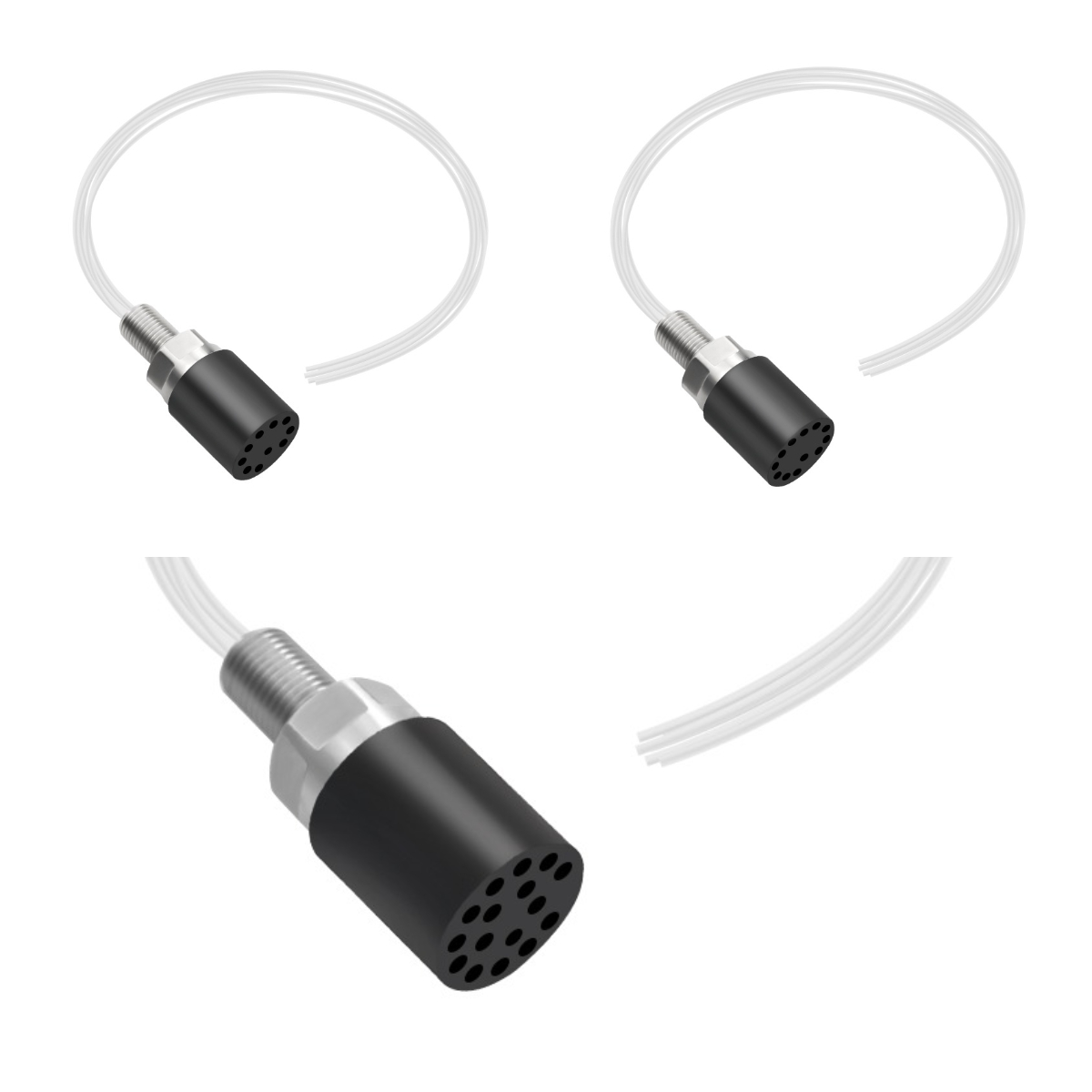 Micro Circular Series 9/10/12/16 Pins Female Bulkhead Underwater Subsea ...