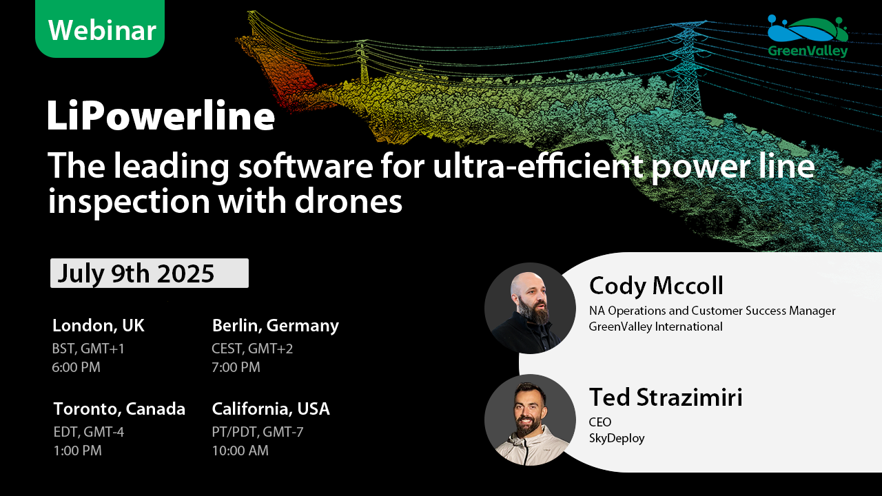 LiPowerline: The leading software for ultra-efficient power line inspection - Geo-matching