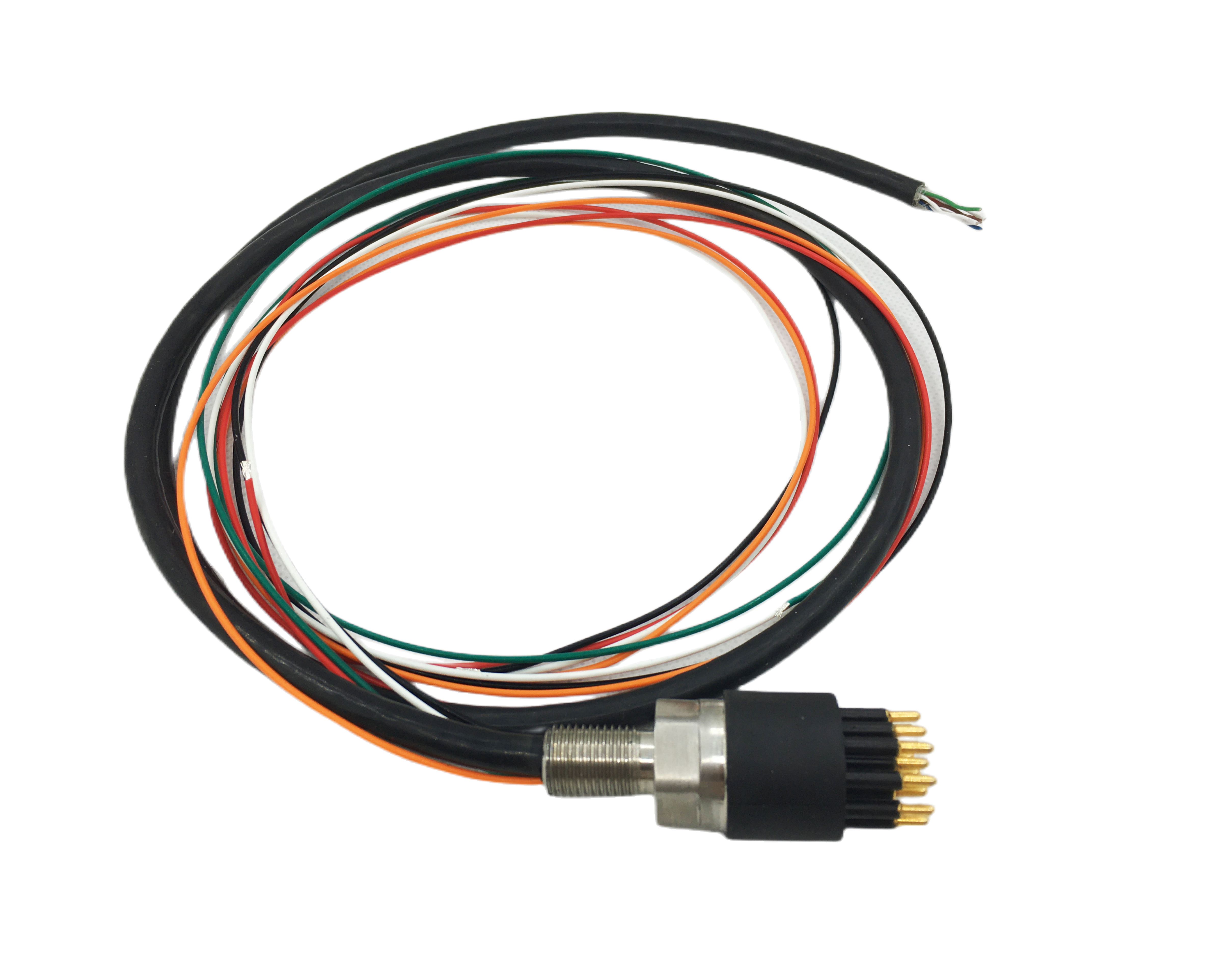 Micro Circular Ethernet 13 Contacts Male and Female Bulkhead Connector ...