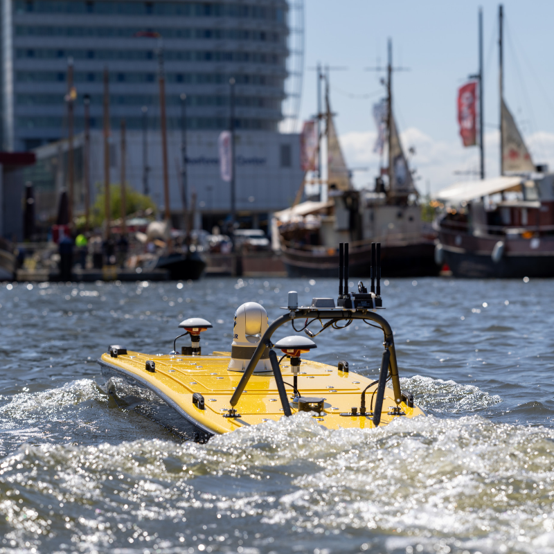 Subsea Europe Services Autonomous Surveyor USV - based on the MARTAC ...