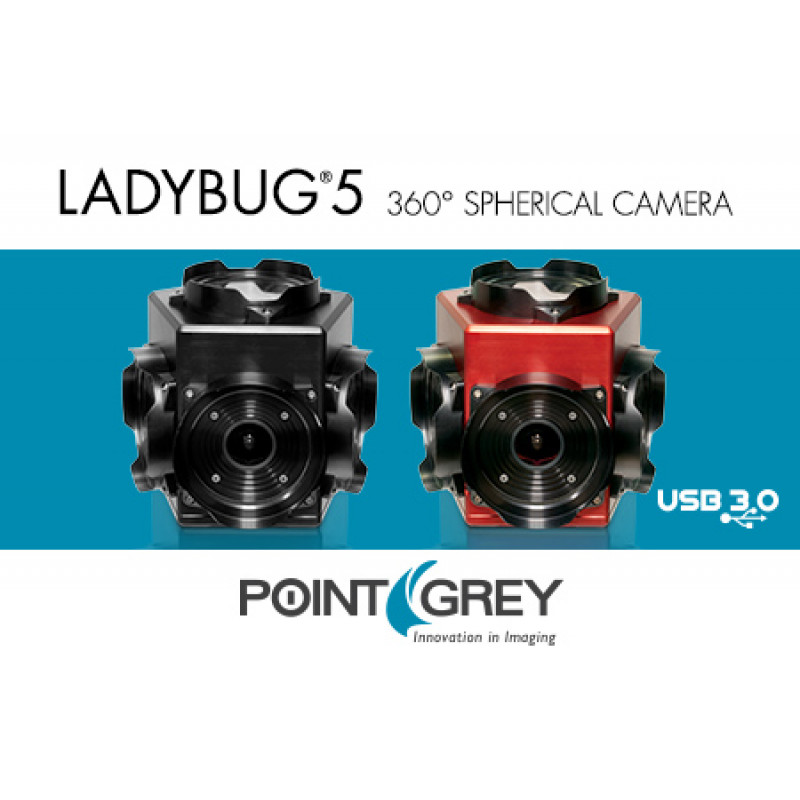 Ladybug5 - 30 MP, 360 Video Streaming - Geo-matching