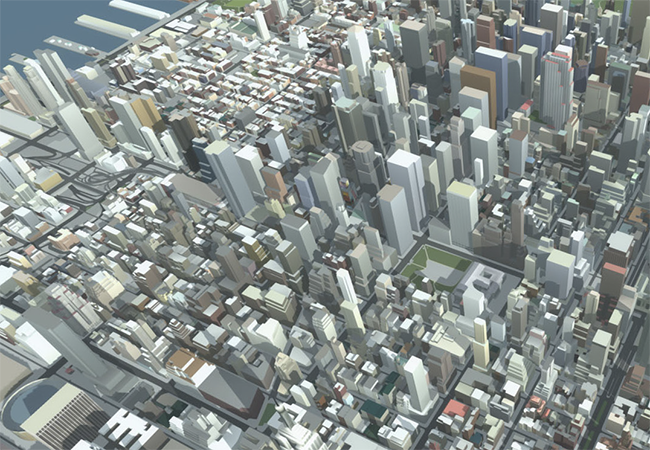 HERE 3D Buildings - Geo-matching