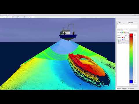 QINSy 3D Point Cloud Display - Geo-matching
