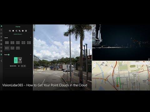 VisionLidar365 How to Get Your Point Clouds in the Cloud - Geo-matching