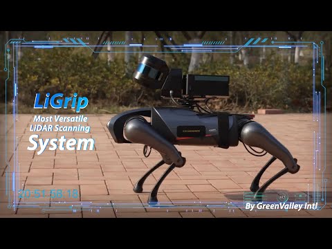 LiGrip - Versatile Handheld LiDAR Scanning System - Geo-matching