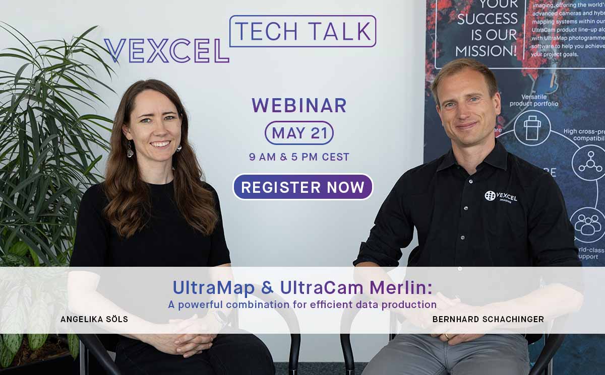 Tech Talk Webinar on UltraMap & UltraCam Merlin: A powerful combination ...