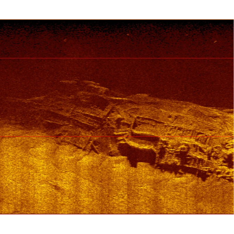 Pulsar - high resolution side scan sonar - Geo-matching