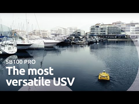 SB100 PRO: The most versatile USV - Geo-matching