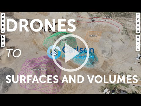Drones to Surfaces and Volumes with Carlson | PhotoCapture for Mining ...