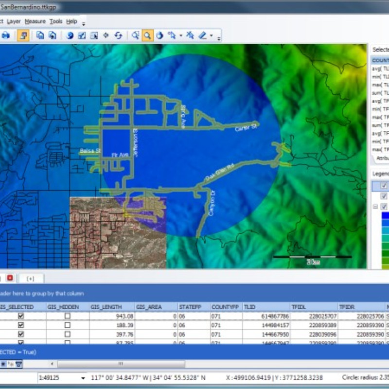 GIS Viewer - Geo-matching