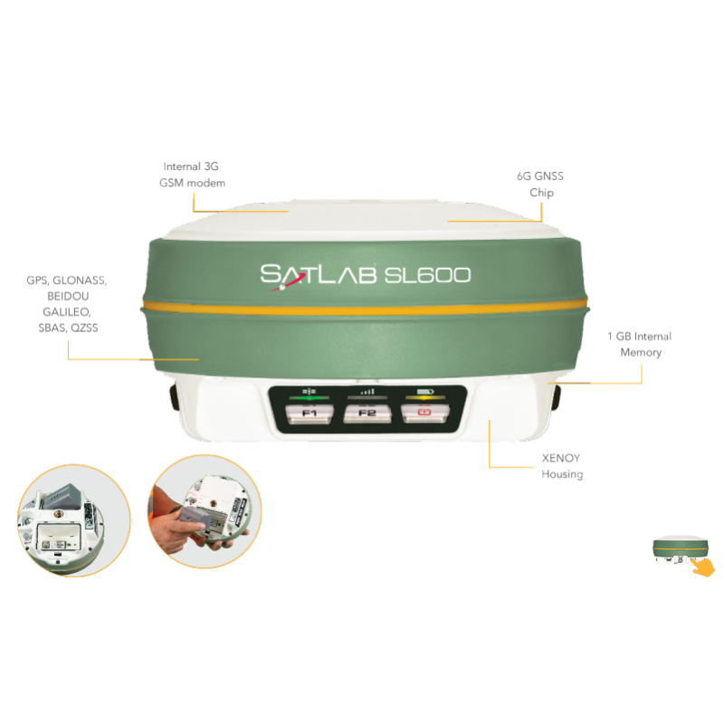 SL600 GNSS Receiver - Geo-matching