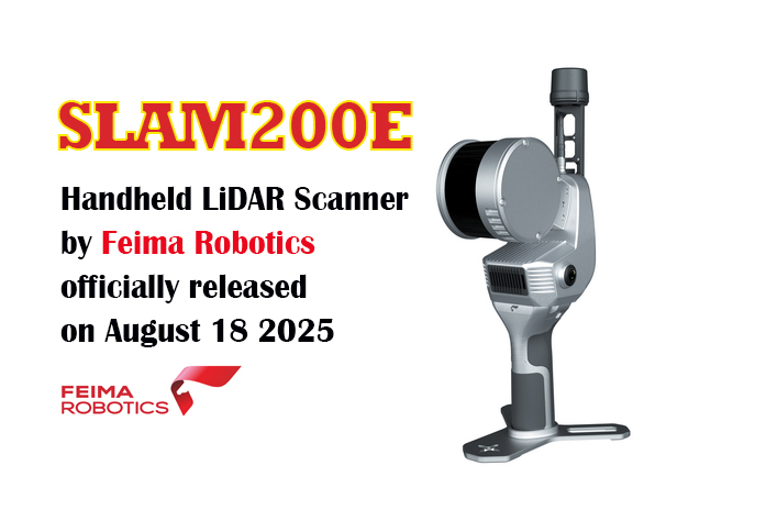 Feima Robotics SLAM200E Handheld LiDAR Sanner - Geo-matching