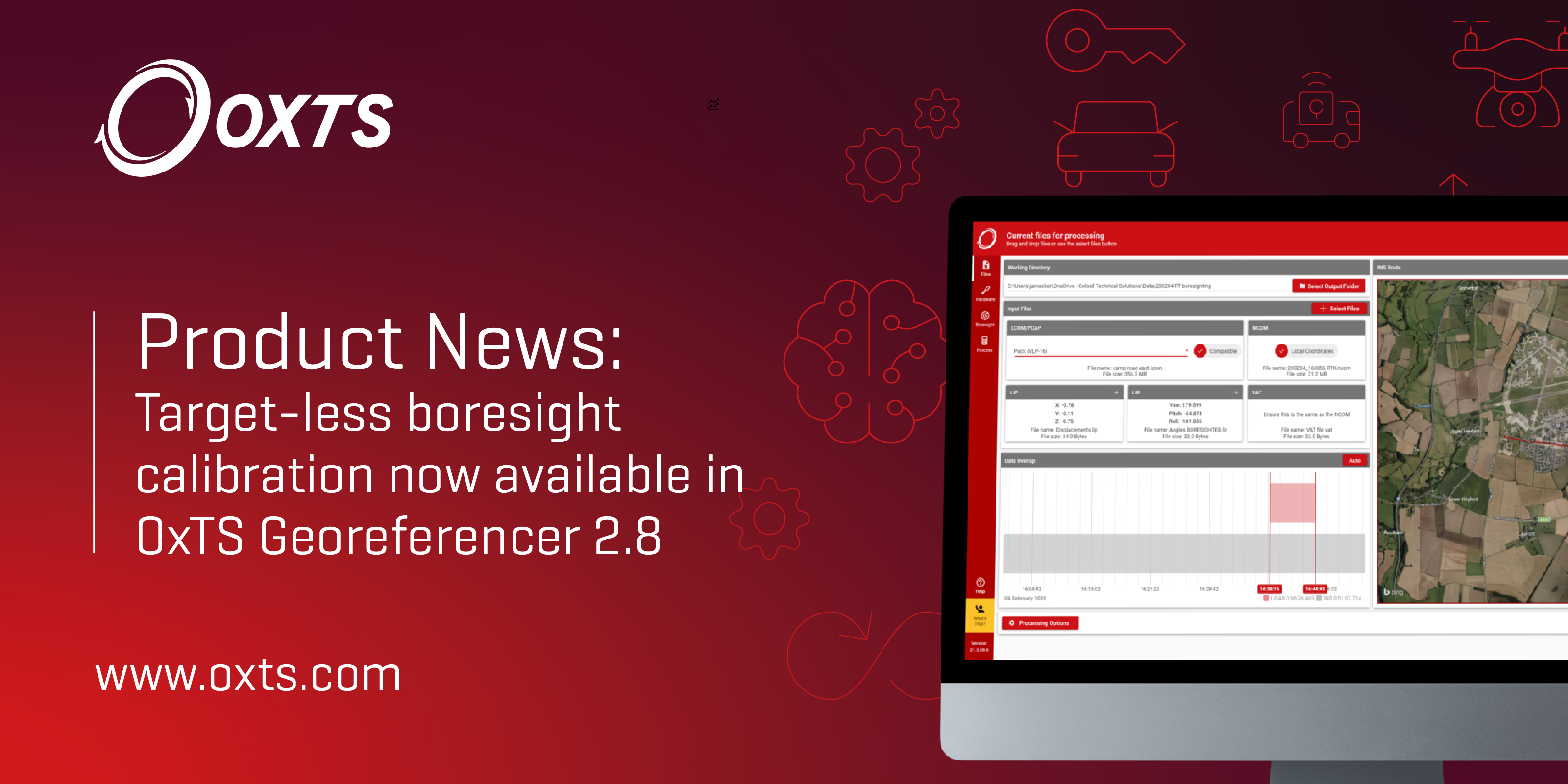 Target-less boresight calibration now available in OxTS Georeferencer 2 ...