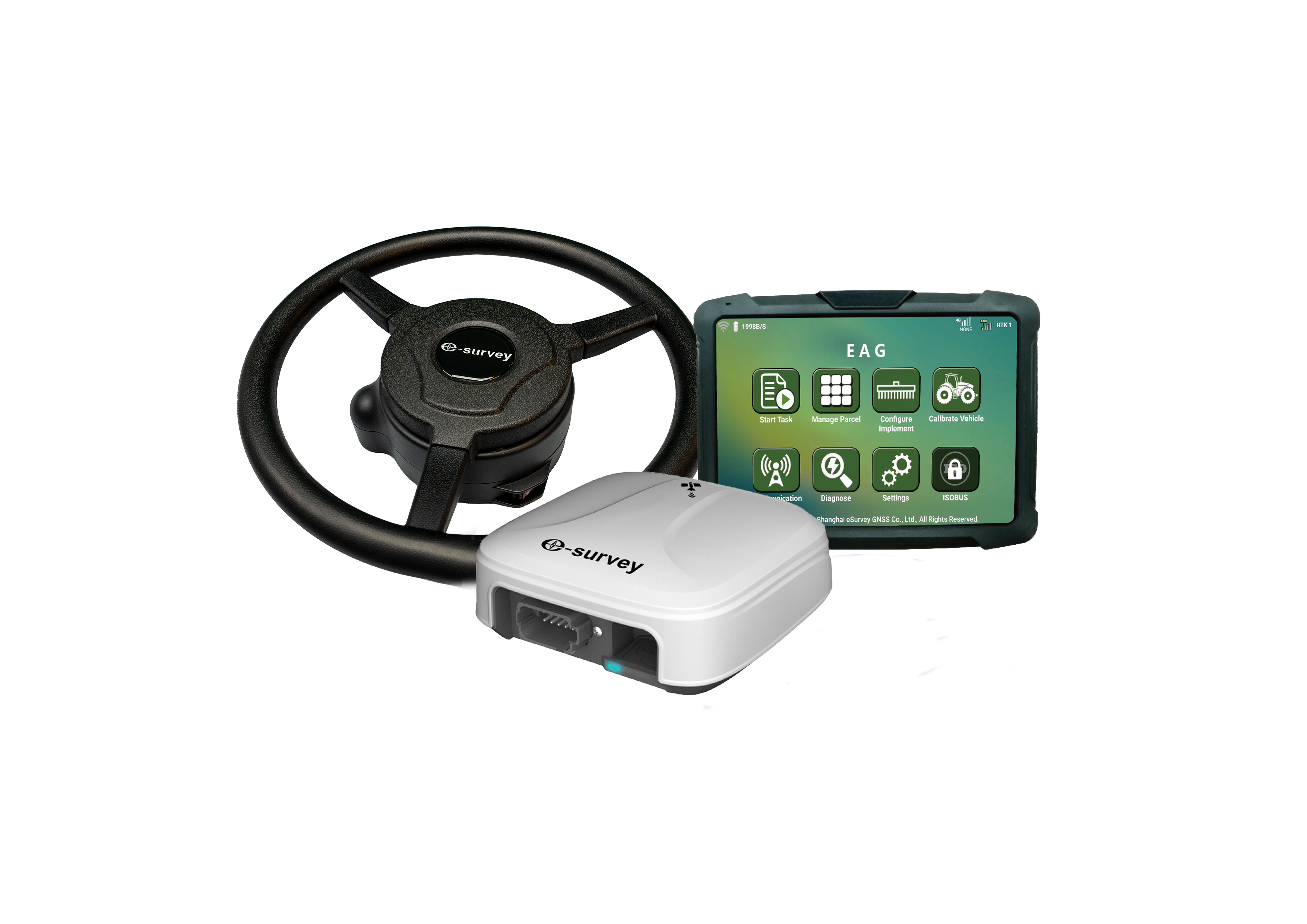 eSurvey Bestar 301 Auto-Steering System - Geo-matching