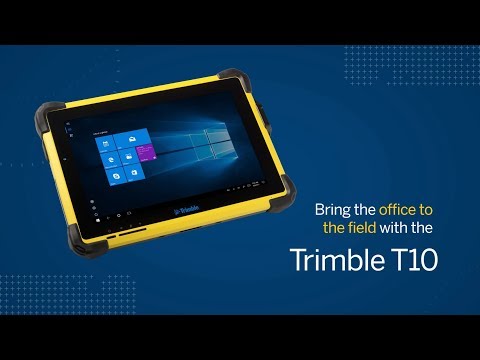 Trimble T10 Tablet - Geo-matching