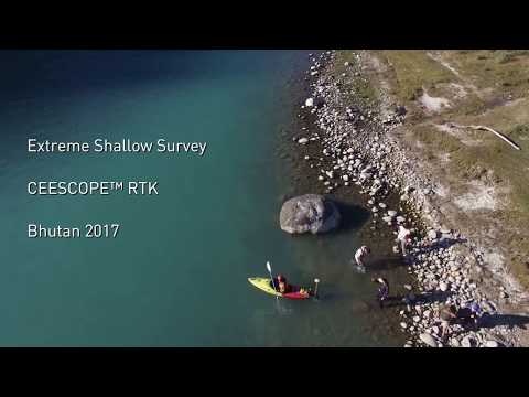 Extreme CEESCOPE RTK Single Beam Kayak Hydrographic Surveying - Bhutan ...