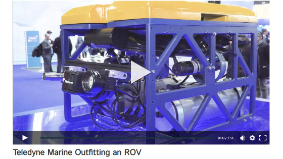 Teledyne Marine Outfitting an ROV - Geo-matching
