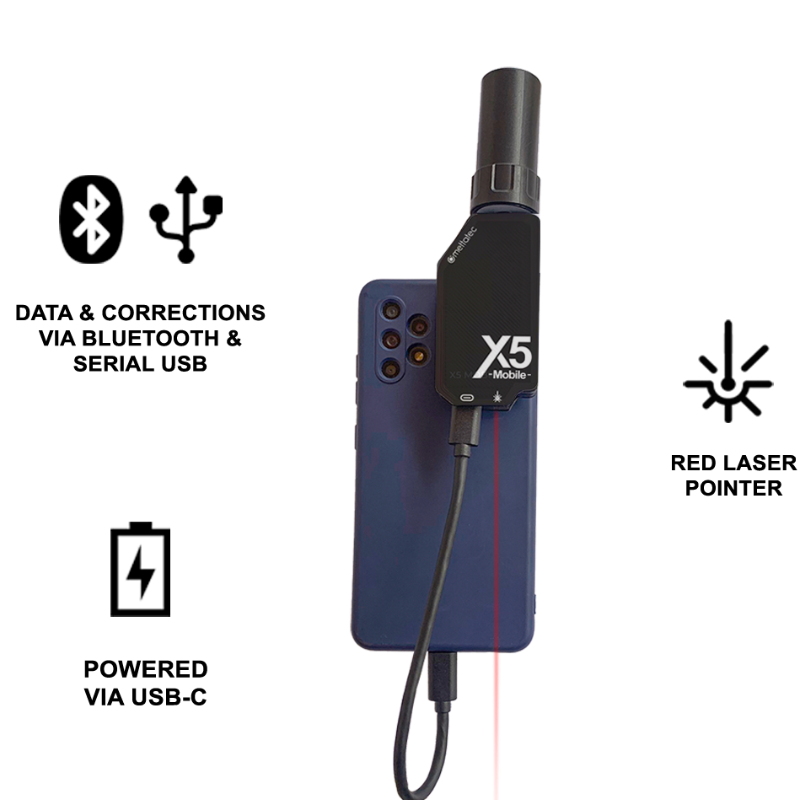 X5 Mobile NTRIP + PPK for Android & Windows devices - Geo-matching