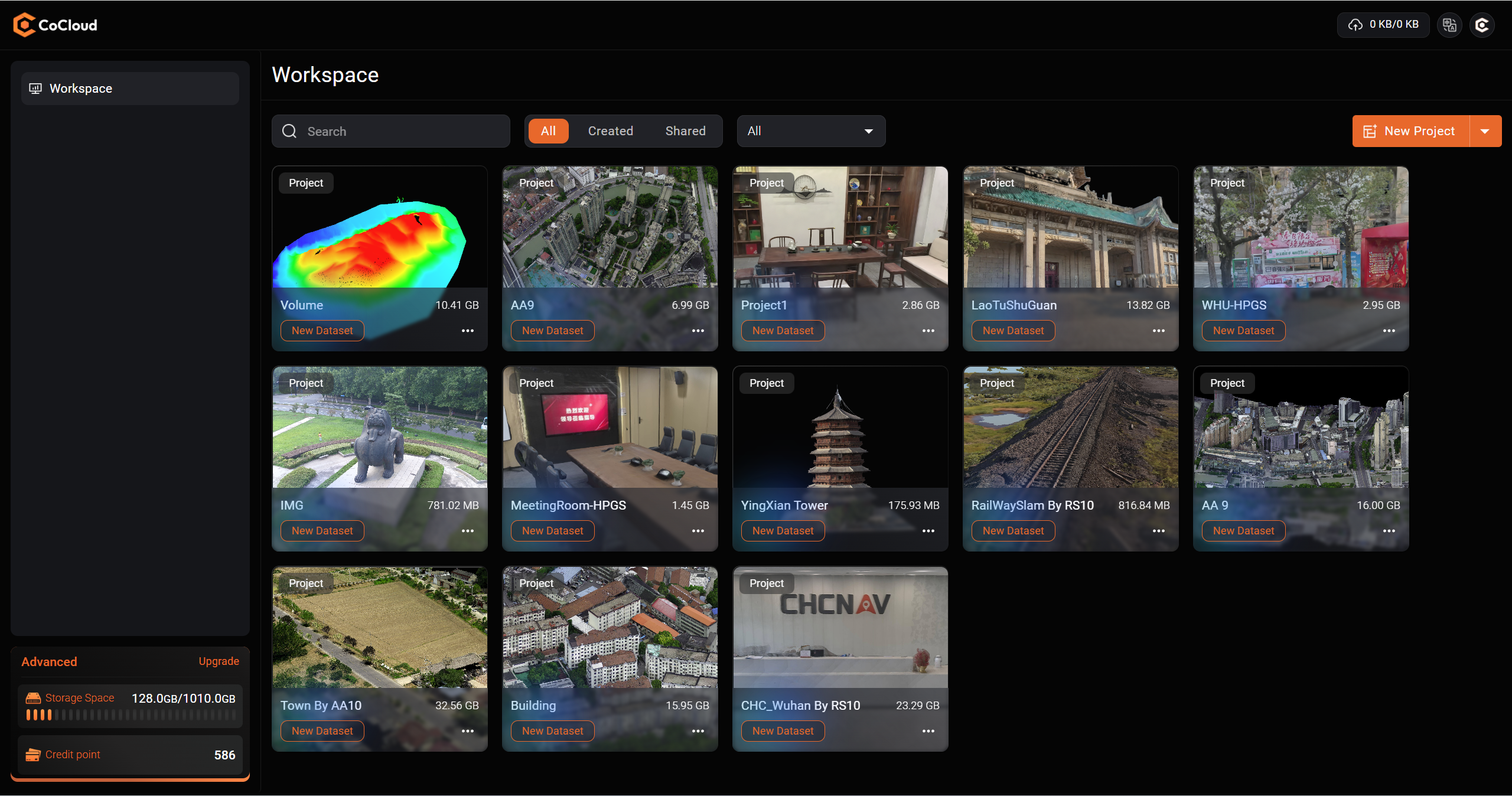CHCNAV CoCloud - Geo-matching
