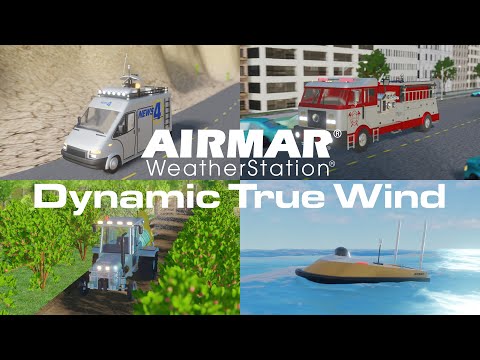 AIRMAR® WeatherStation® - Dynamic True Wind - Geo-matching