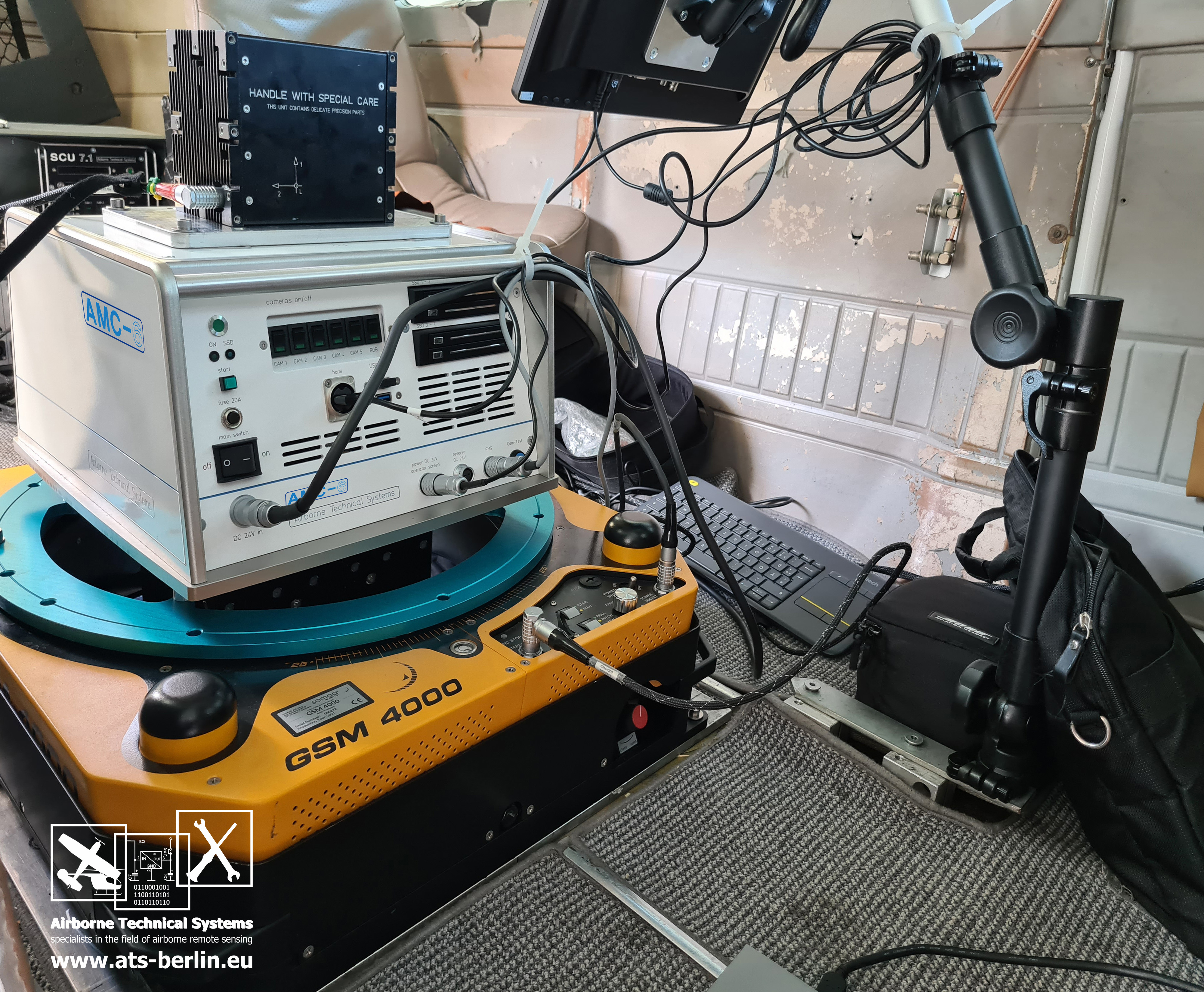 multispectral aerial camera AMC-6 - Geo-matching