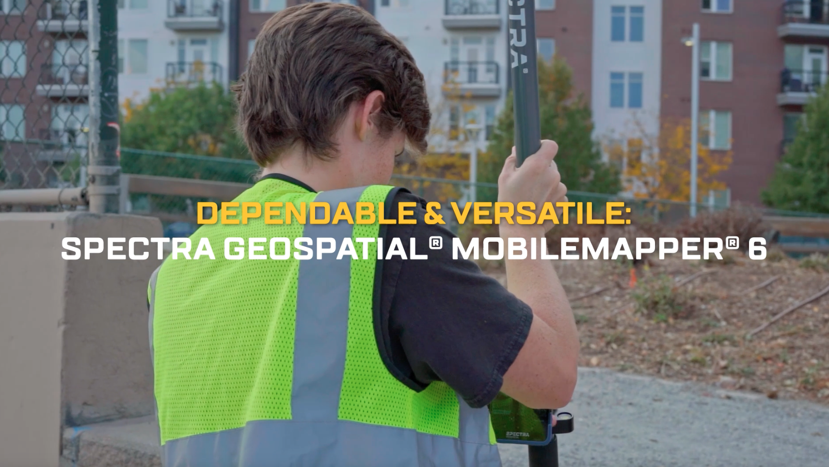 Spectra Geospatial MobileMapper 6 Overview Video - Geo-matching