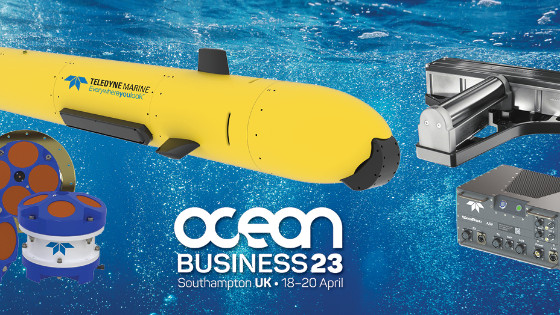 Teledyne Marine Set to Release New Products at Ocean Business 2023 - Geo-matching