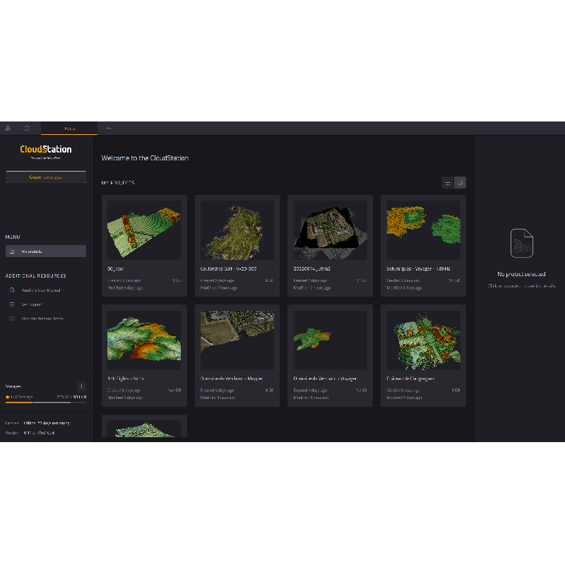 YellowScan CloudStation - Visualization and LiDAR processing software - Geo-matching
