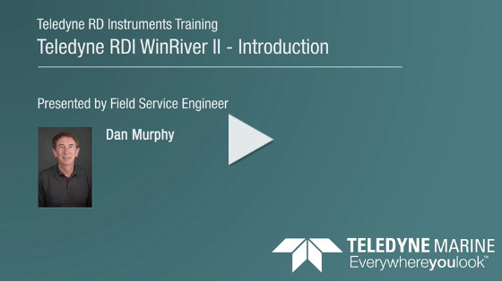 Product Training Video - Teledyne RDI WinRiverII - Introduction - Geo ...